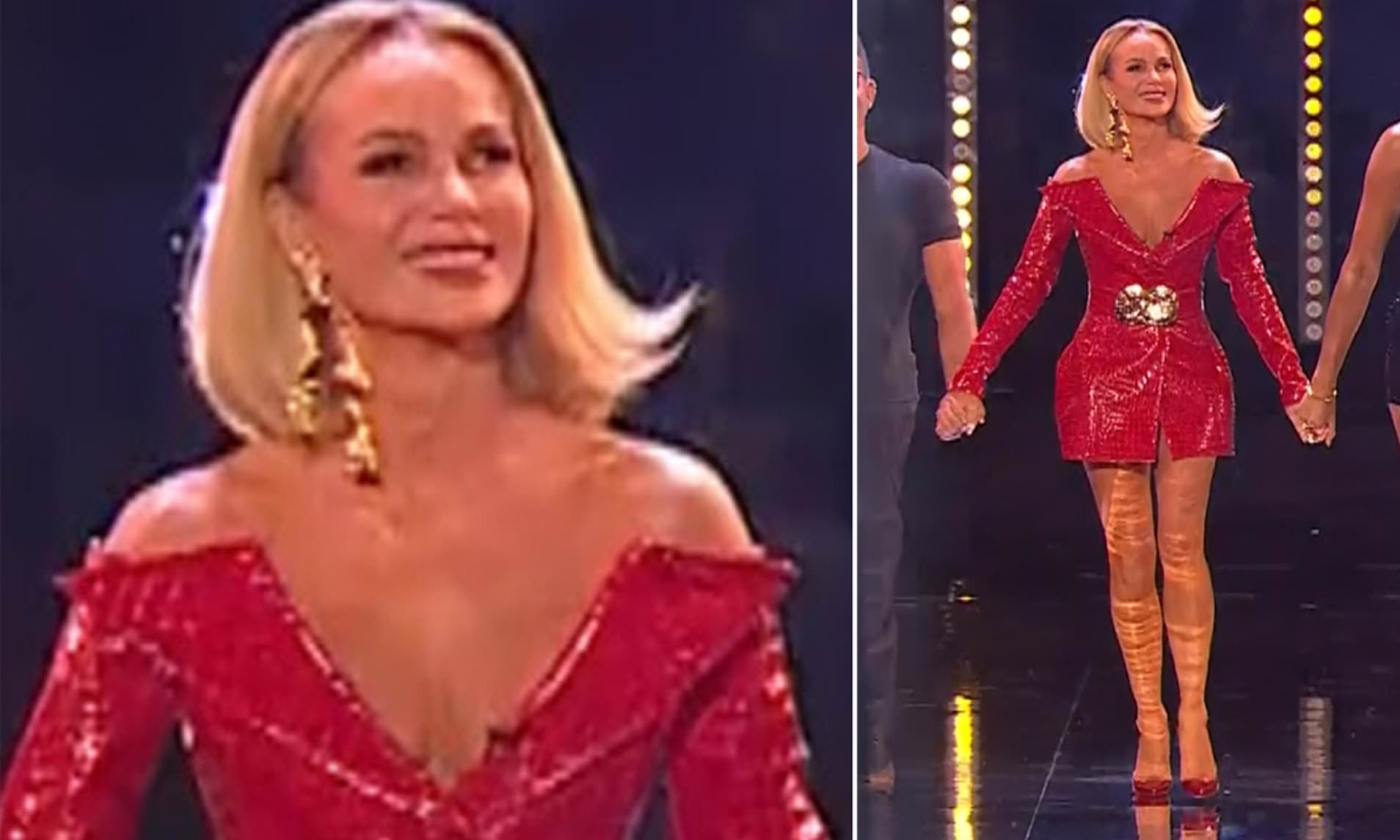 Amanda Holden debuts sleek bob for Britain's Got Talent live semi-final