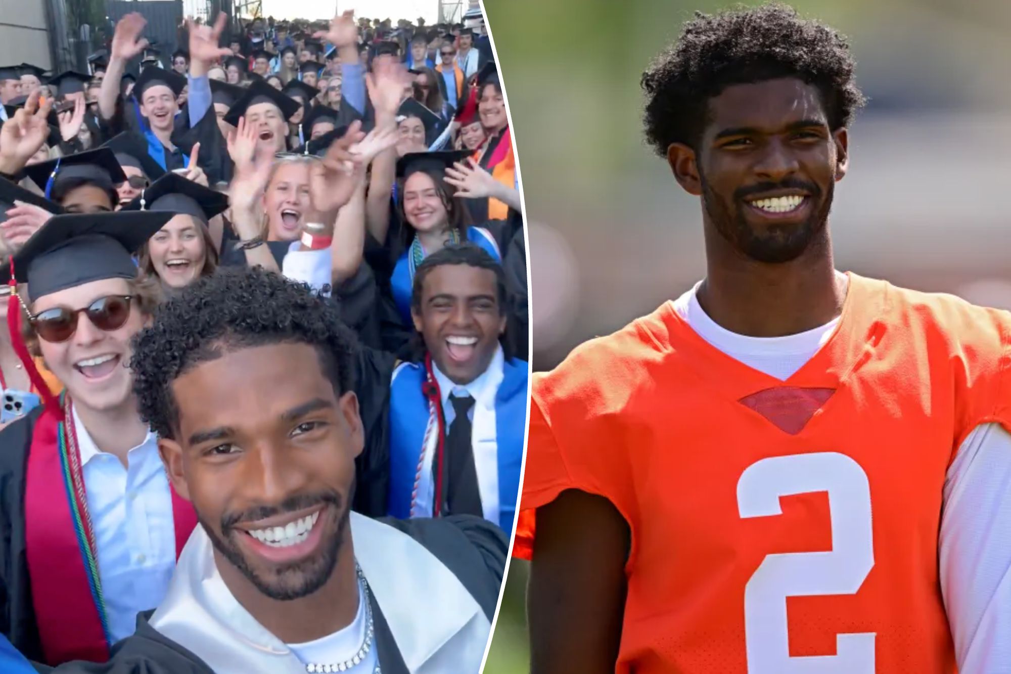 Shedeur Sanders gets his degree from Colorado one year after leaving ...