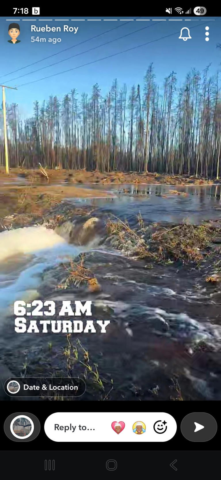 Spring flooding causes at least 12 active road closures across Saskatchewan