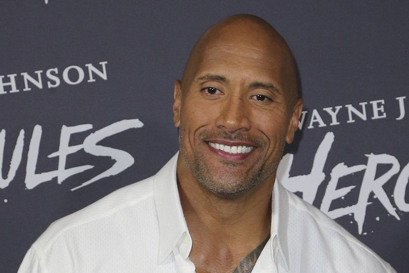 Dwayne Johnson reveals he wore testicle hair as a beard in hit movie in ...