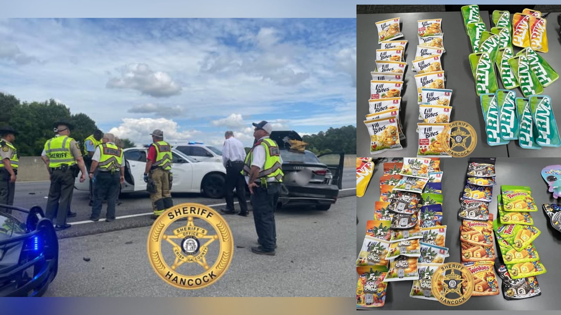 Atlanta pair accused of tossing drugs during chase on I-75