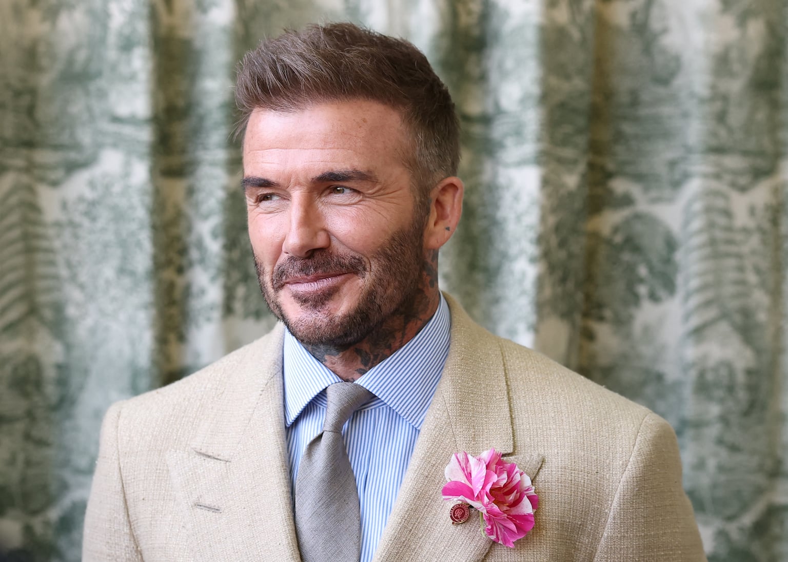 David Beckham 'very lucky' after being spoiled by family on 51st birthday