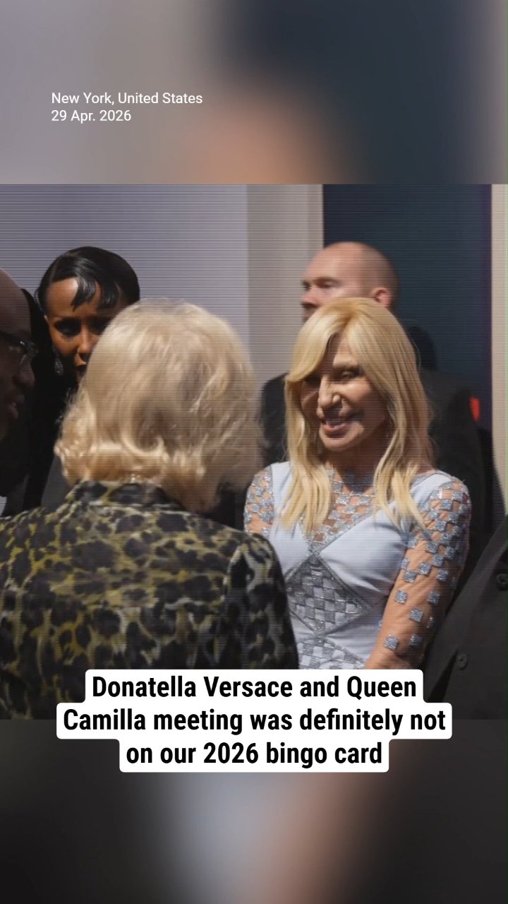 Donatella Versace and Queen Camilla meeting was definitely not on our ...
