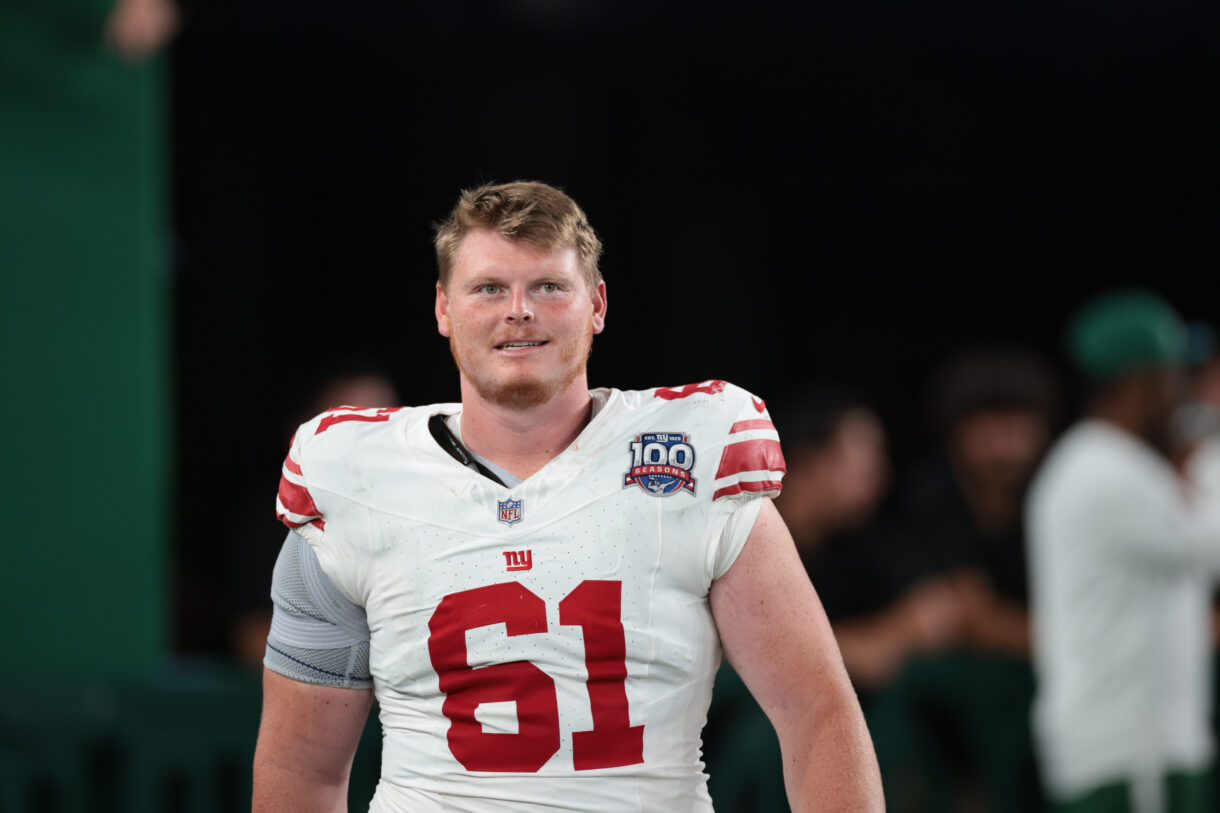 Marcus Mbow could push John Michael Schmitz for Giants’ center job