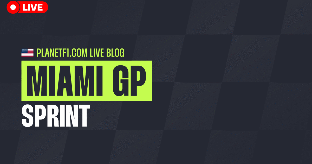 F1 live: Sprint updates from the Miami Grand Prix