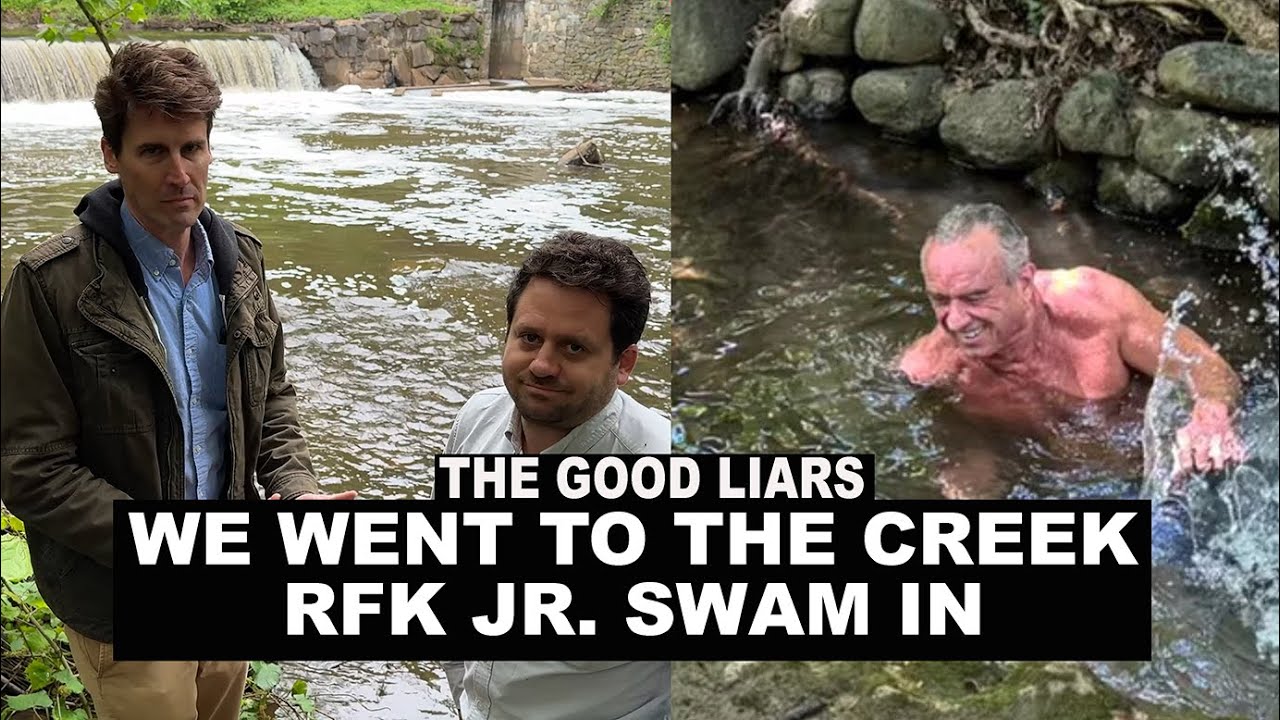 I swam in the creek with RFK Jr. 🤯