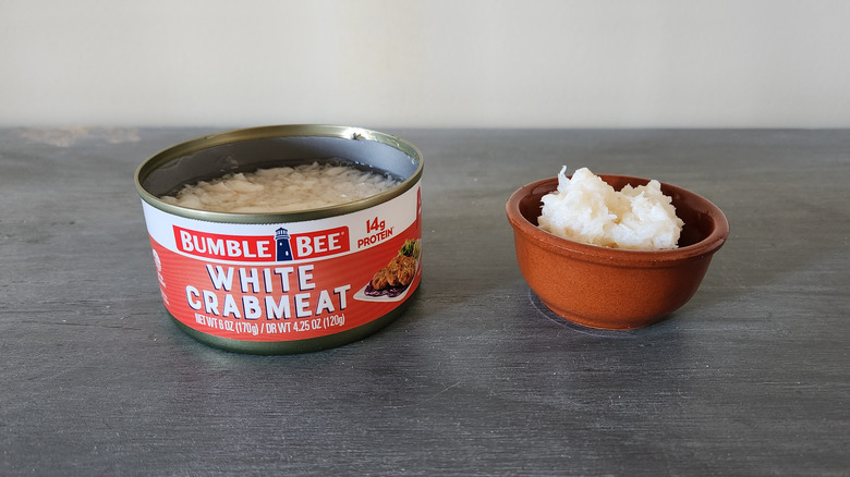 Store-bought canned crab meat ranked worst to best
