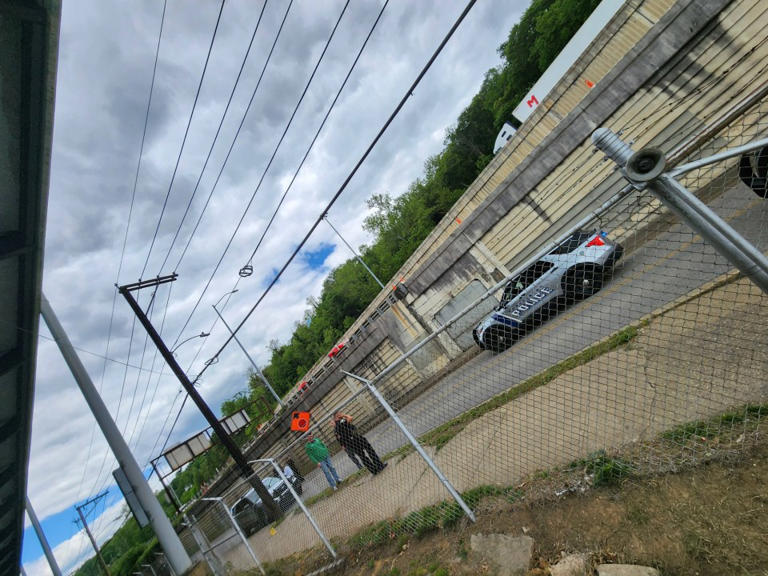 Man arrested after shots fired near Laidley Field