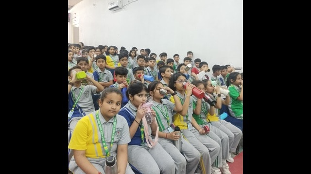 डीपीएस में शुरू हुई वॉटर बेल पहल की शुरुआत