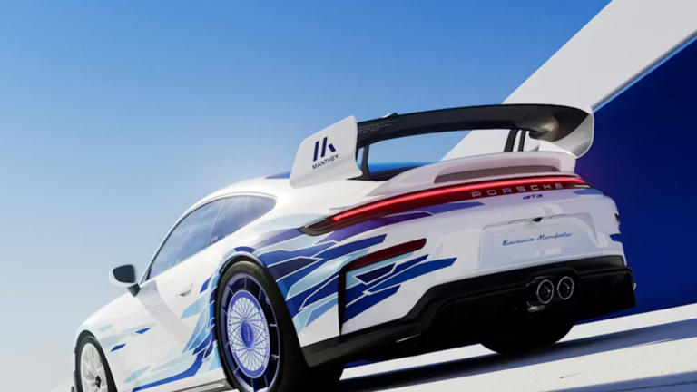 This new limited Porsche 911 GT3 leans into art, not just performance