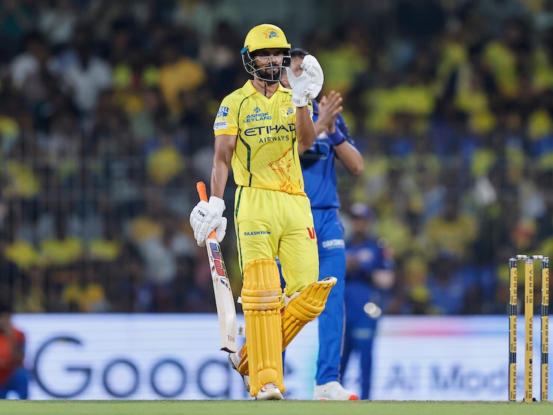 CSK vs MI live score, IPL 2026: Ruturaj Gaikwad slams 2nd 50 in a row ...