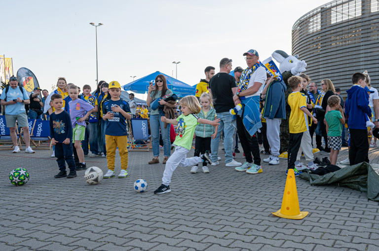 PKO BP Ekstraklasa. Motorowe miasteczko przed meczem z Lechem w ...
