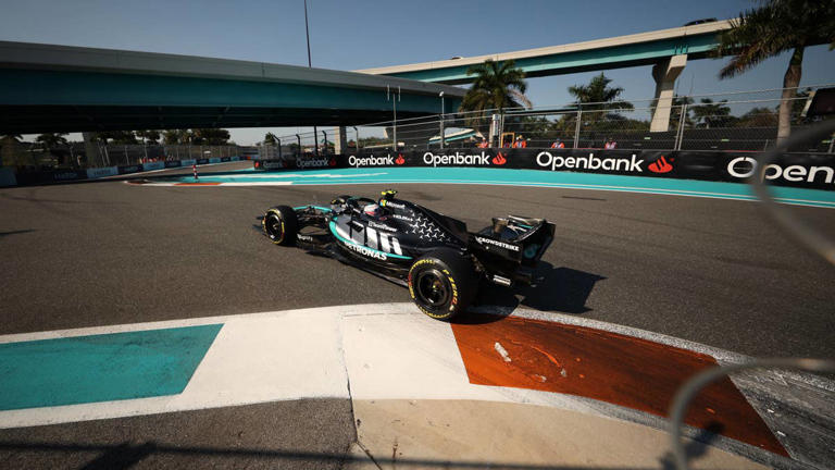 Kimi Antonelli penalized for track limits violations, drops to sixth in ...