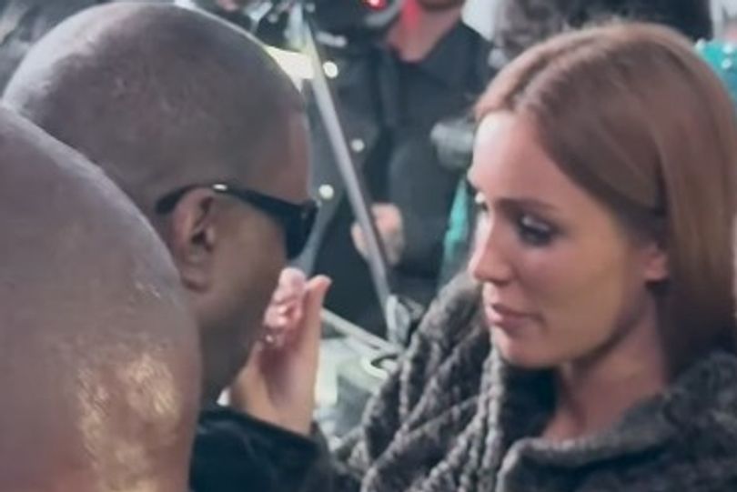 Kanye West's flirty exchange with Bianca Censori as she feeds him ice ...