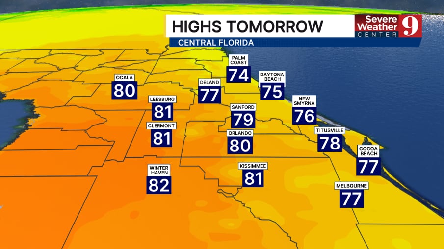 Warm and dry conditions persist: Highs in the 90s expected