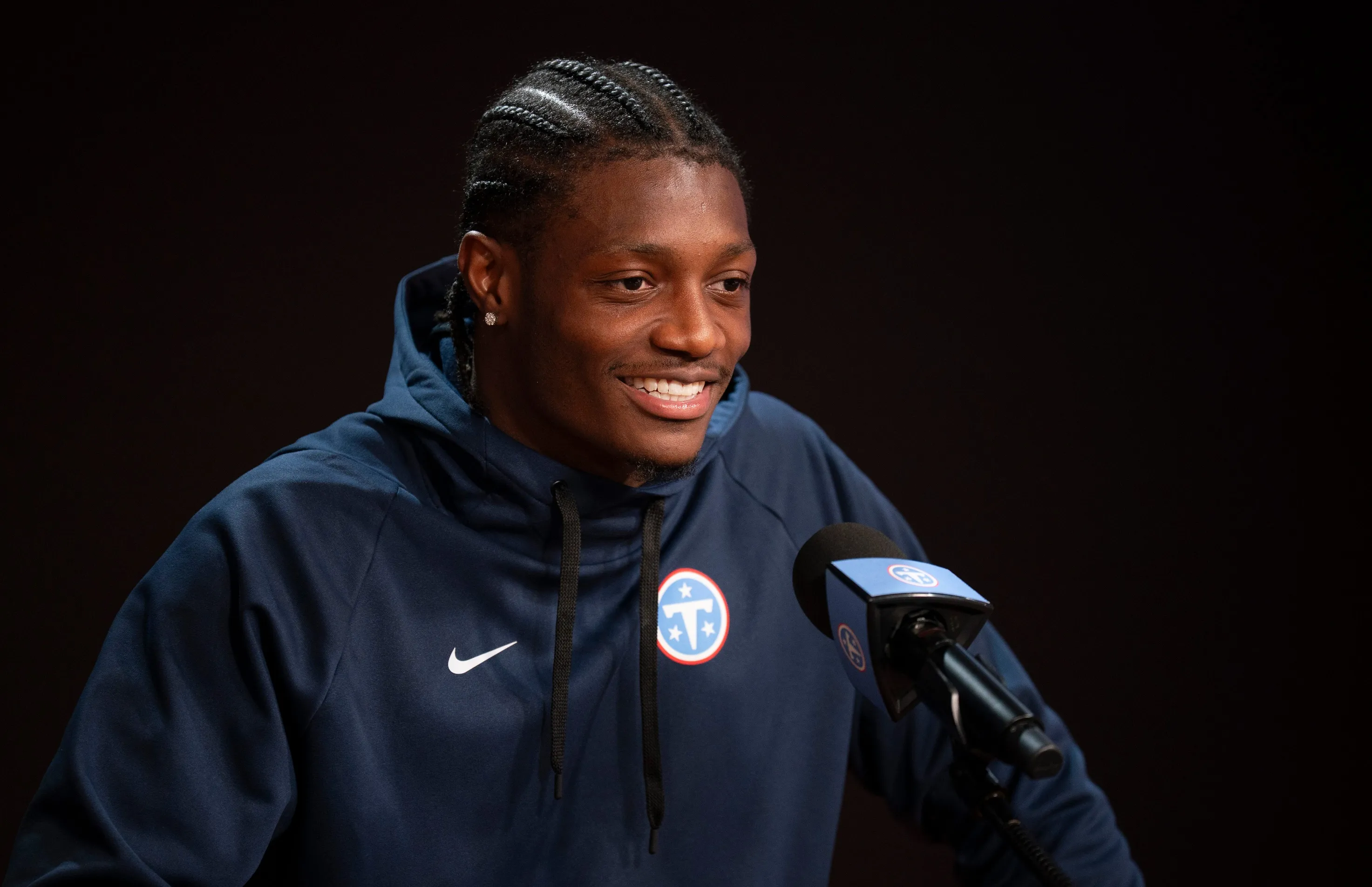 Carnell Tate explains emotional meaning behind new No. 14 with Titans