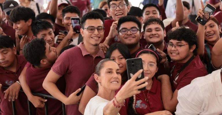 Desde Palenque, Claudia Sheinbaum anuncia que beca Gertrudis Bocanegra ...