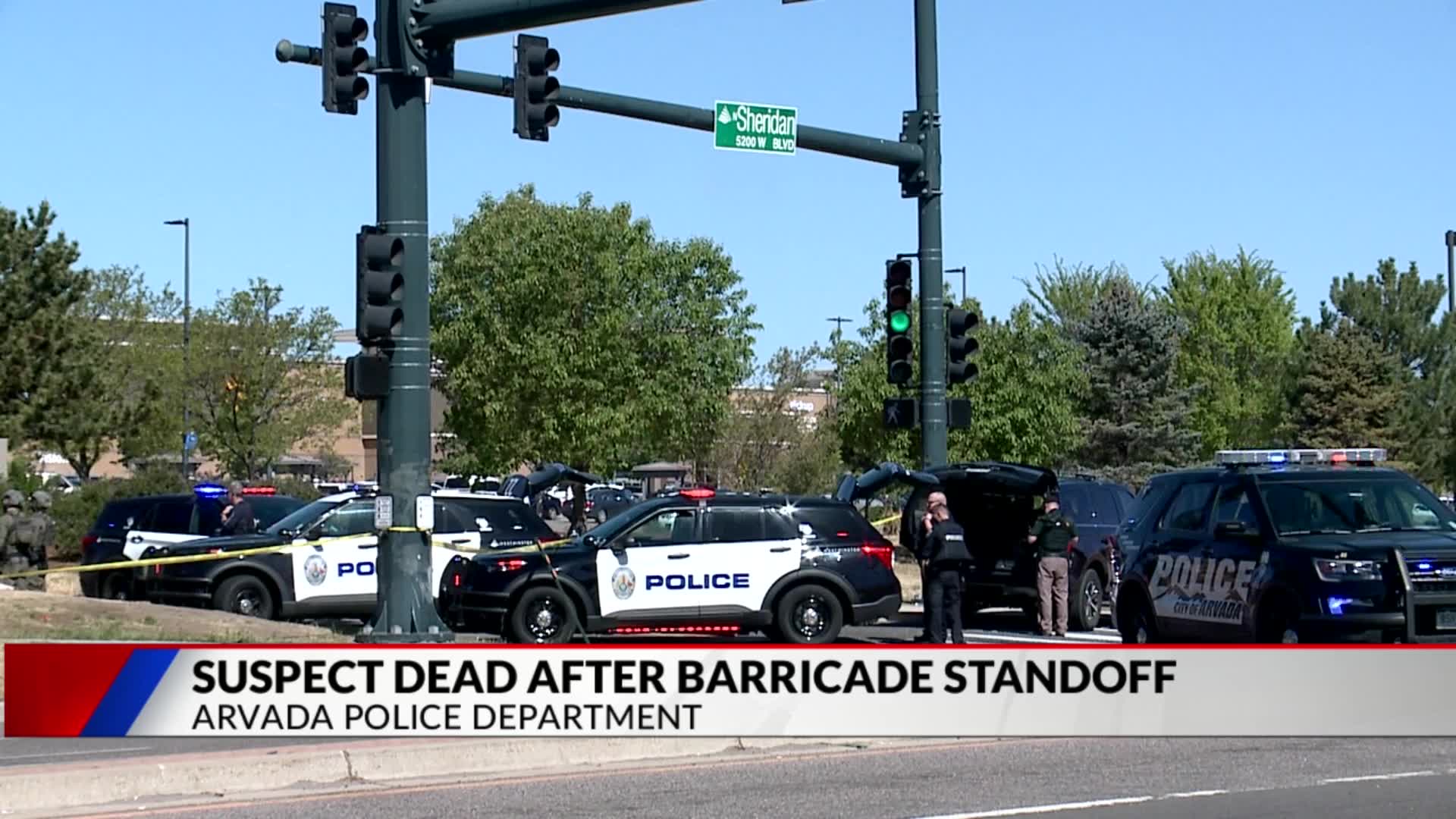 Suspect dead following barricade situation at Arvada apartment complex: APD