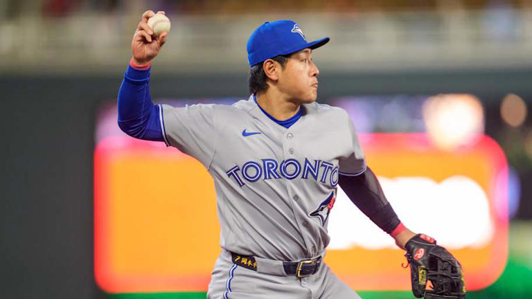 Kazuma Okamoto just launched one of MLB’s longest homers of 2026