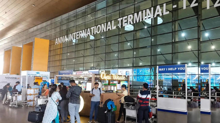 Chennai airport mid-taxi scare: Passenger opens emergency exit on ...