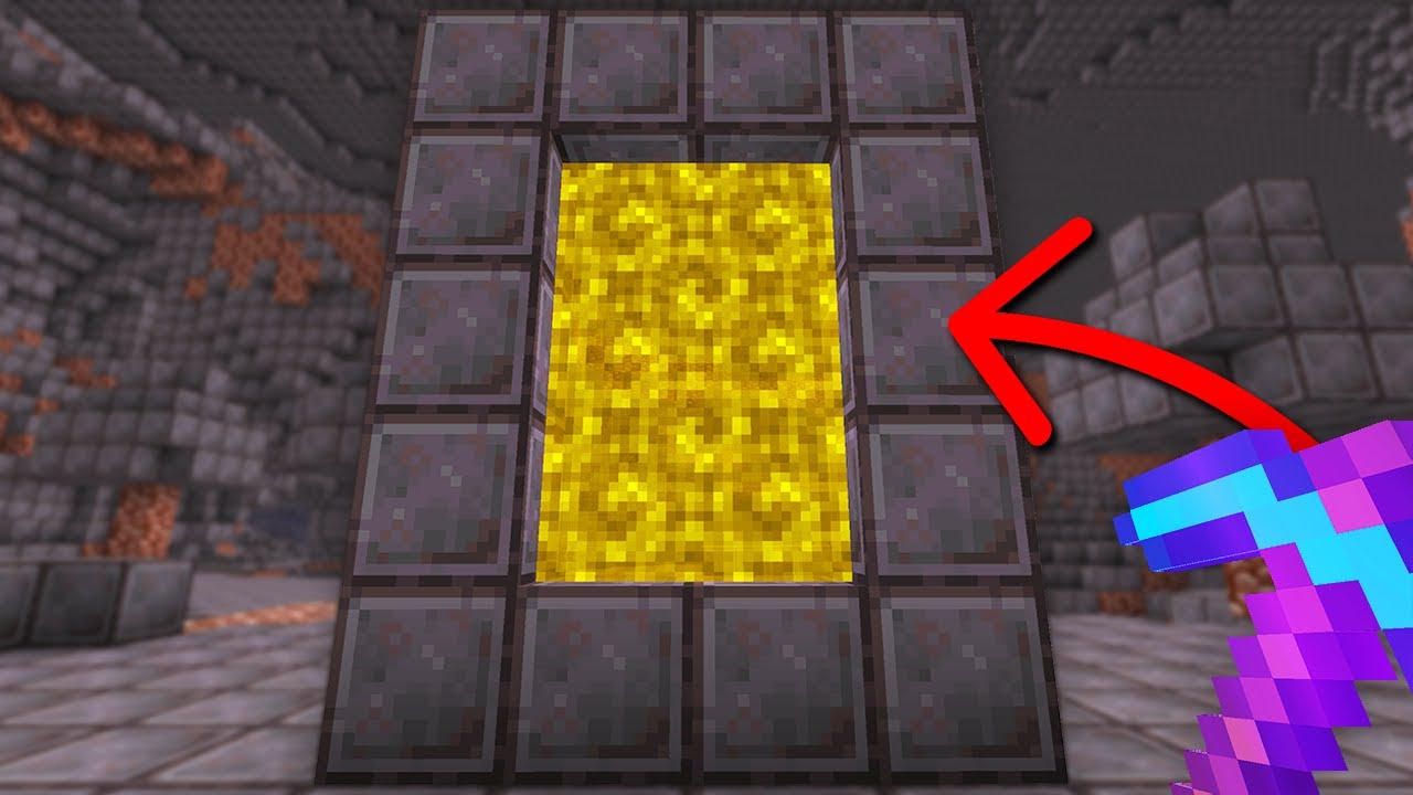Minecraft, but you can build portals from any block