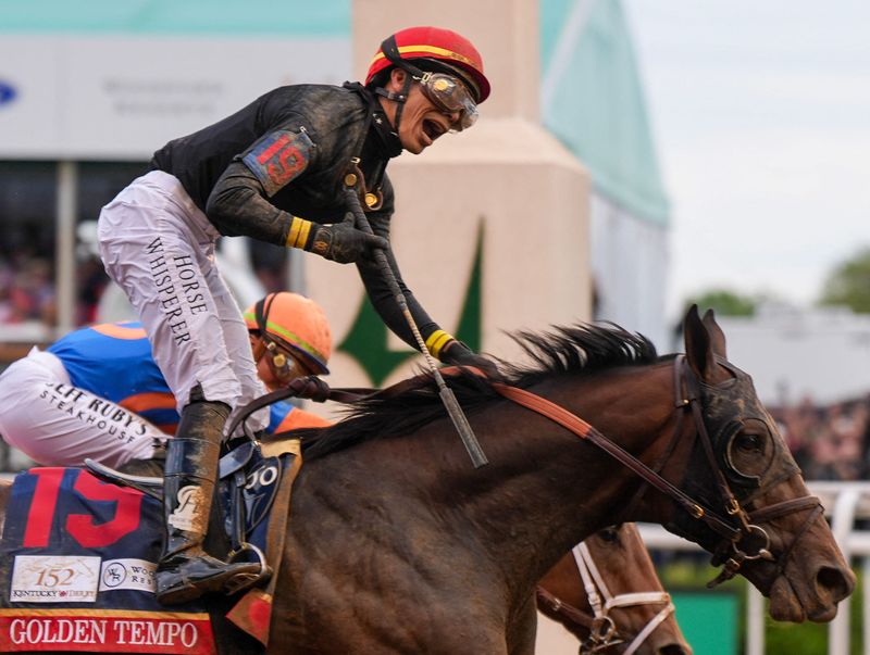 Horse Racing-Golden Tempo wins Kentucky Derby as DeVaux breaks barrier ...