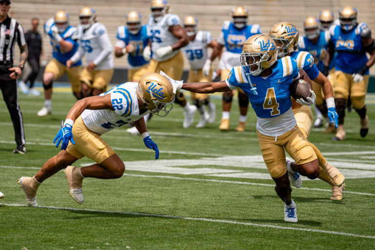 UCLA’s spring football game shows off team’s new energetic vibe
