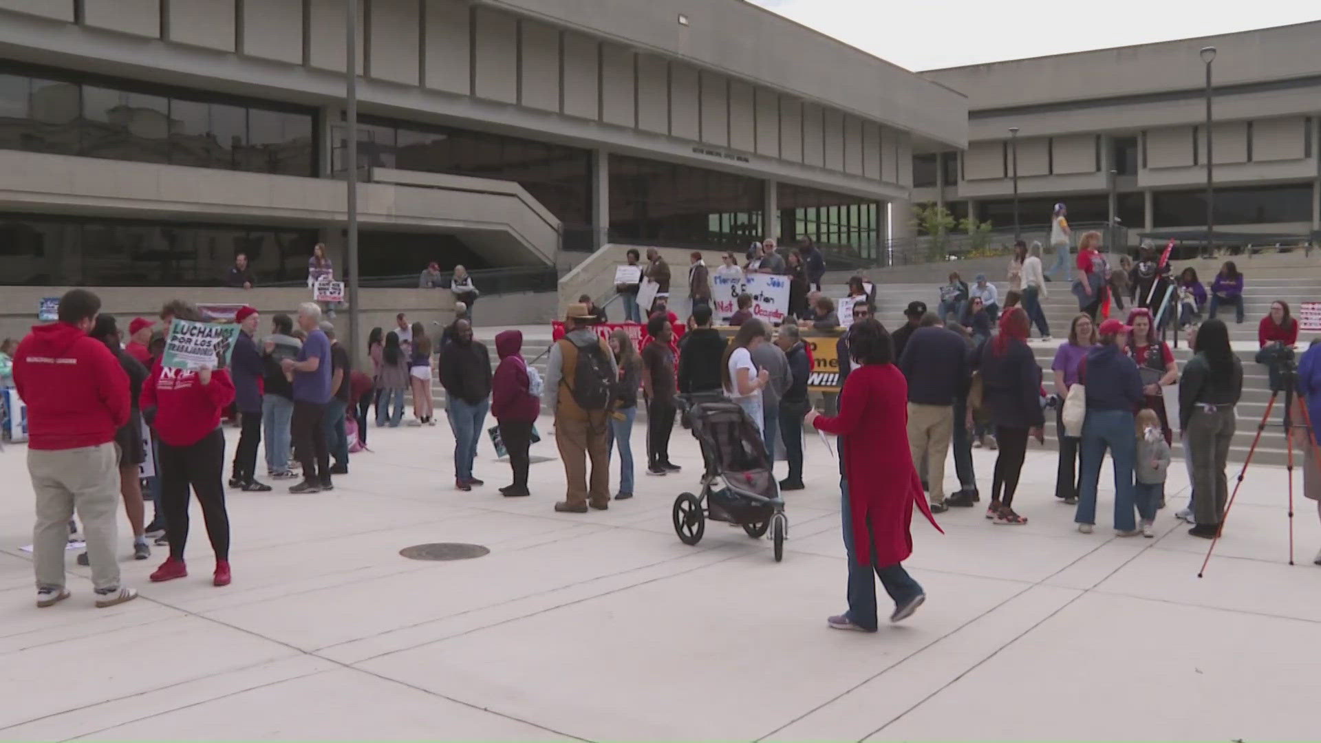 Greensboro educators rally for higher pay
