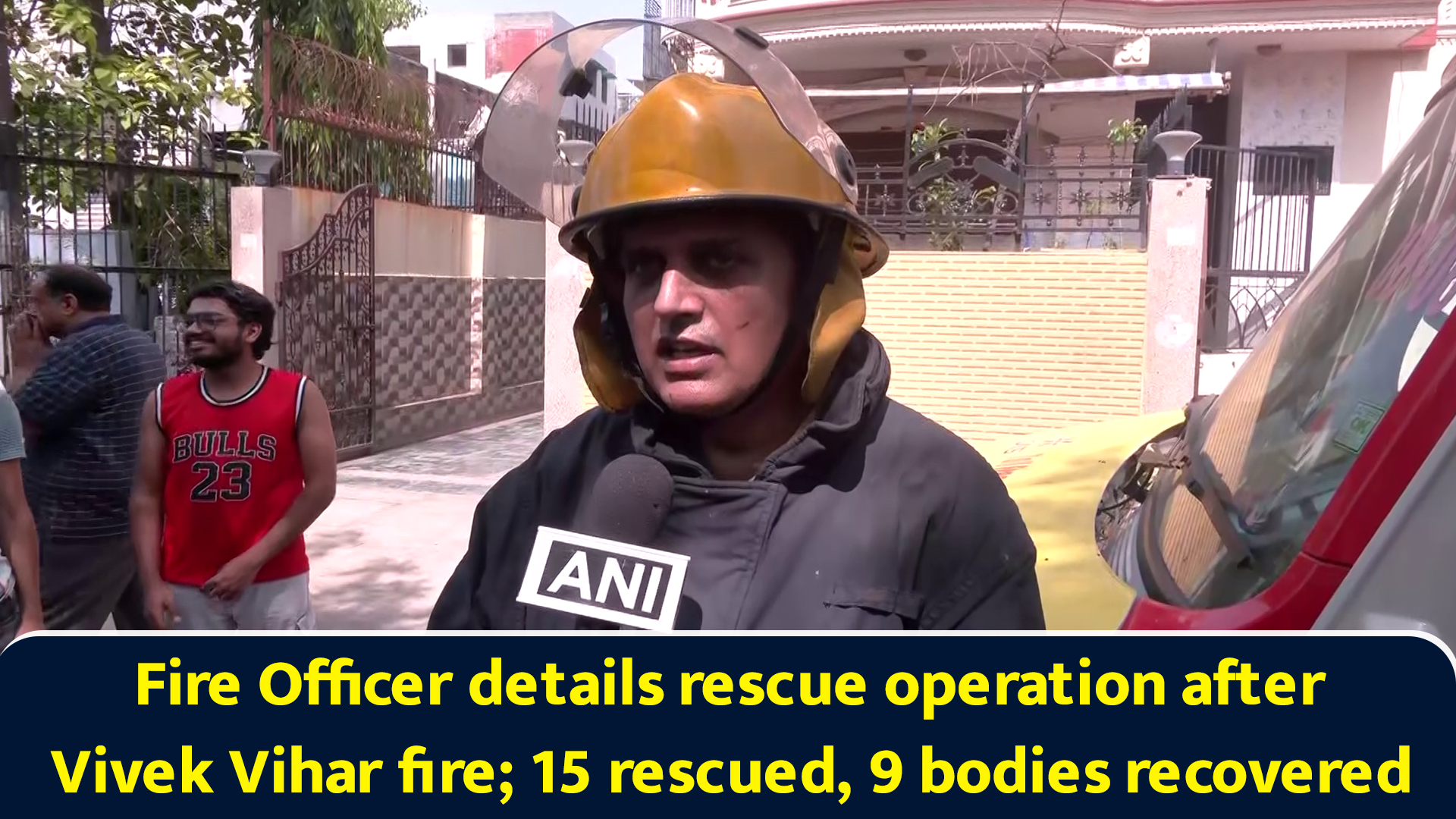 Fire officer details rescue operation after Vivek Vihar fire; 15 ...