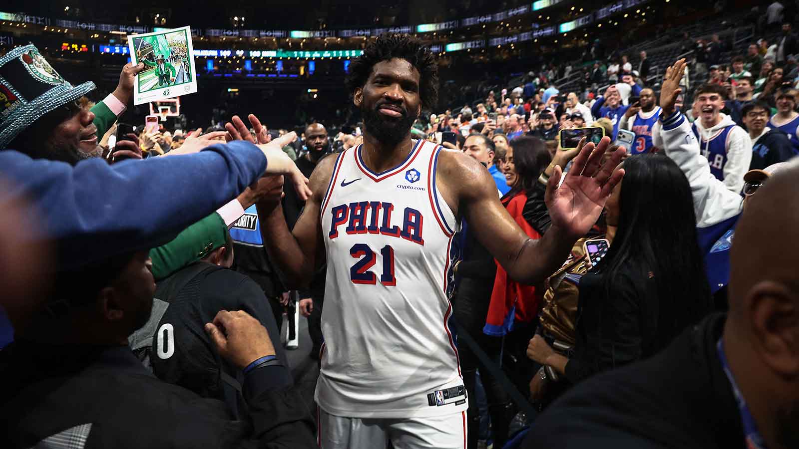 76ers’ Joel Embiid sends 'classy' message to Boston fans after Game 7 win