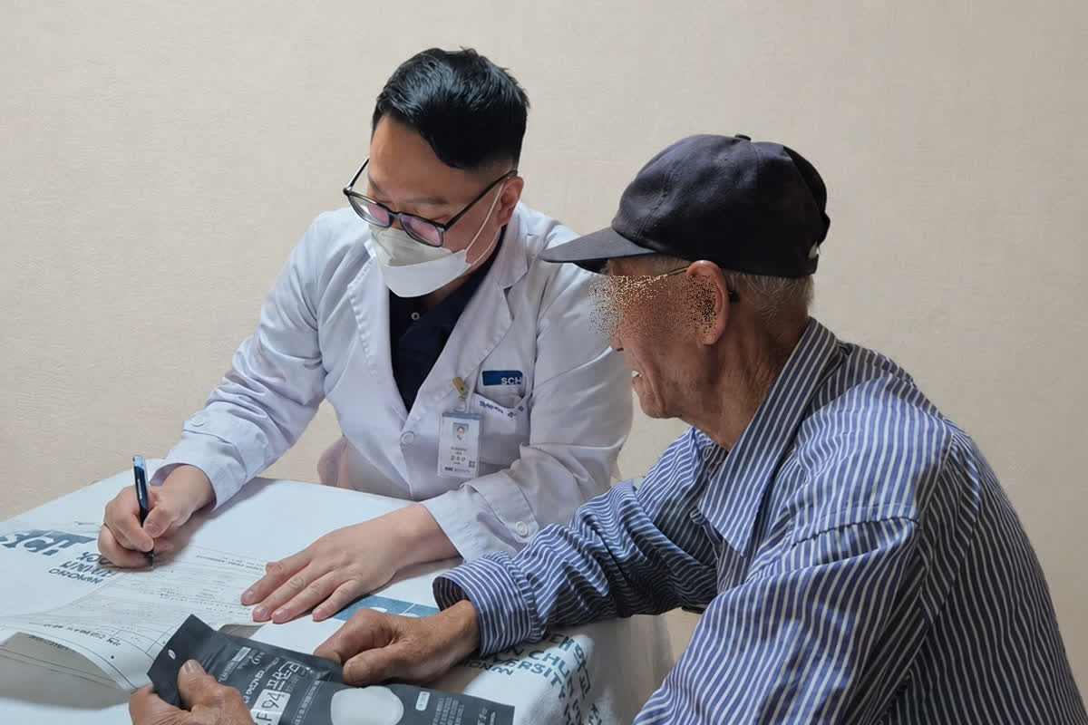 순천향대천안병원, 홍성군 폐석면광산 인근주민 건강영향조사 실시