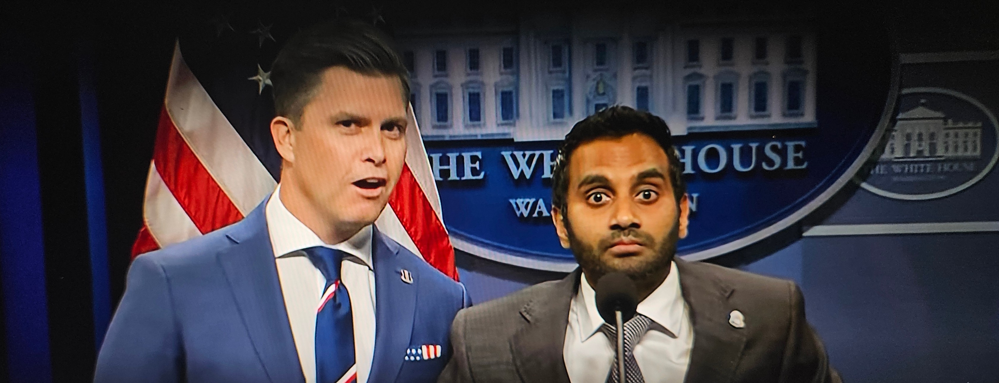 SNL Cold Open Unveil Aziz Ansari As Kash Patel