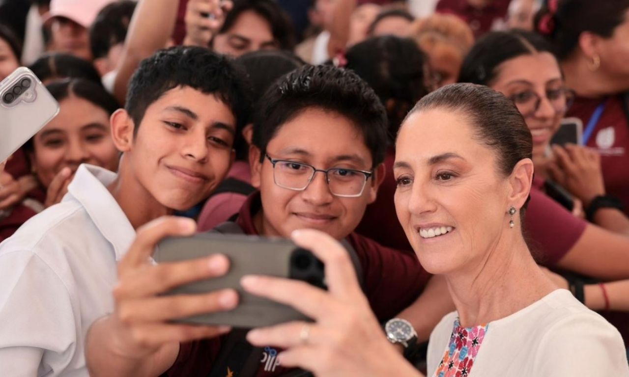 Desde Palenque, Claudia Sheinbaum anuncia que beca Gertrudis Bocanegra ...