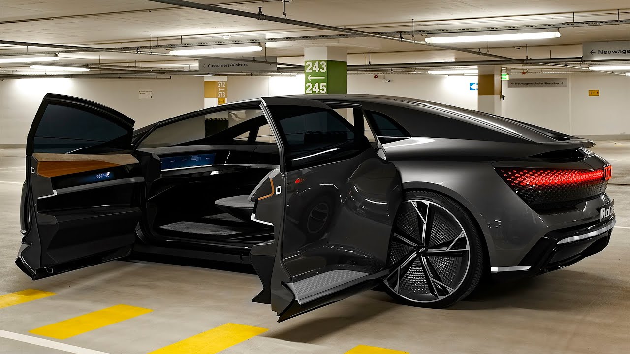 Toekomstige luxe en elektrische innovatie in de Audi Aicon
