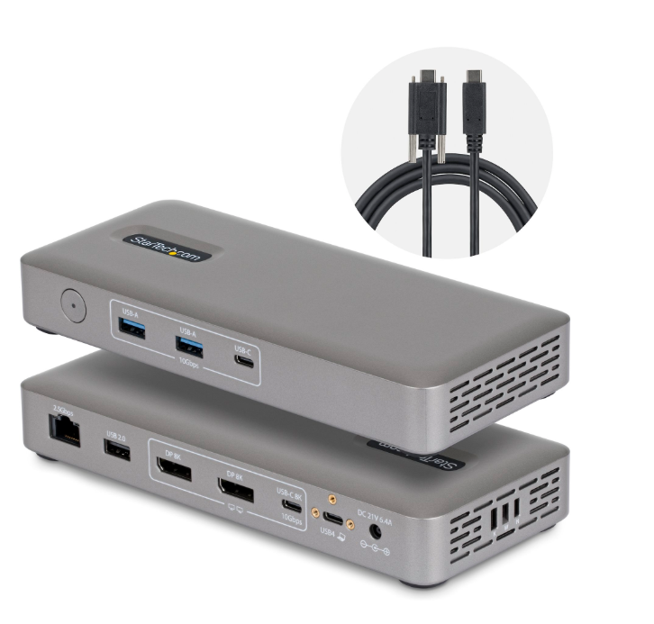 StarTech launches world’s first driverless USB4 dock for Mac dual displays