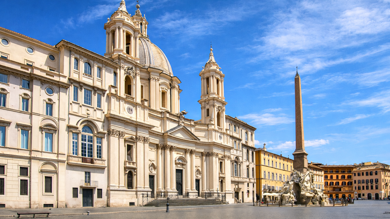 What is the walk from Piazza Navona to Pantheon like?