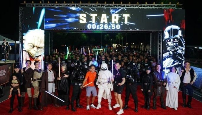 Laudit, Roda triumph in Star Wars Night Run