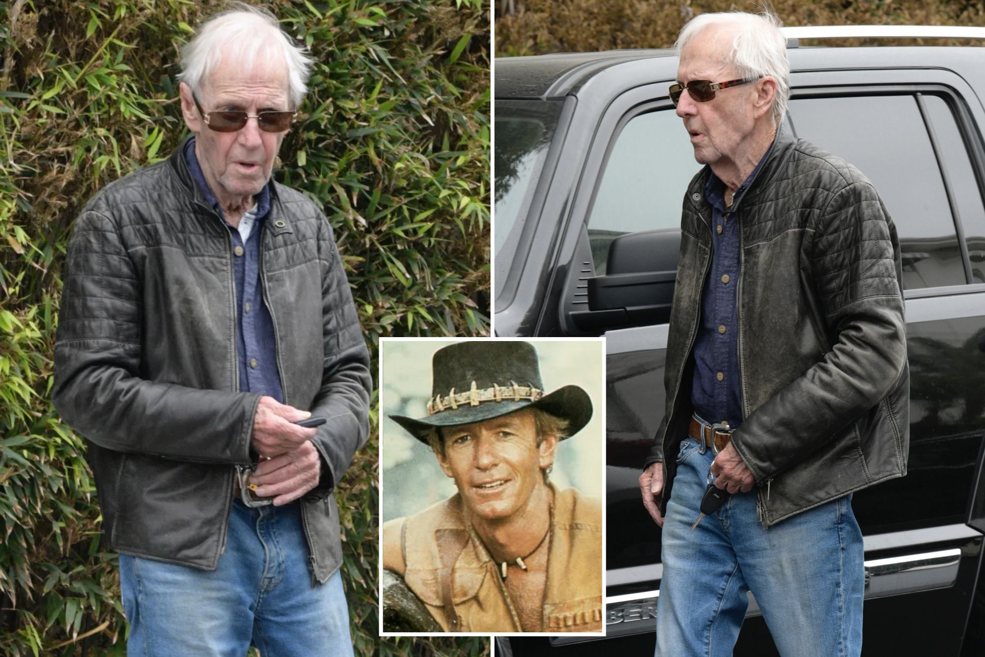 Crocodile Dundee star Paul Hogan spotted after son arrested for ...