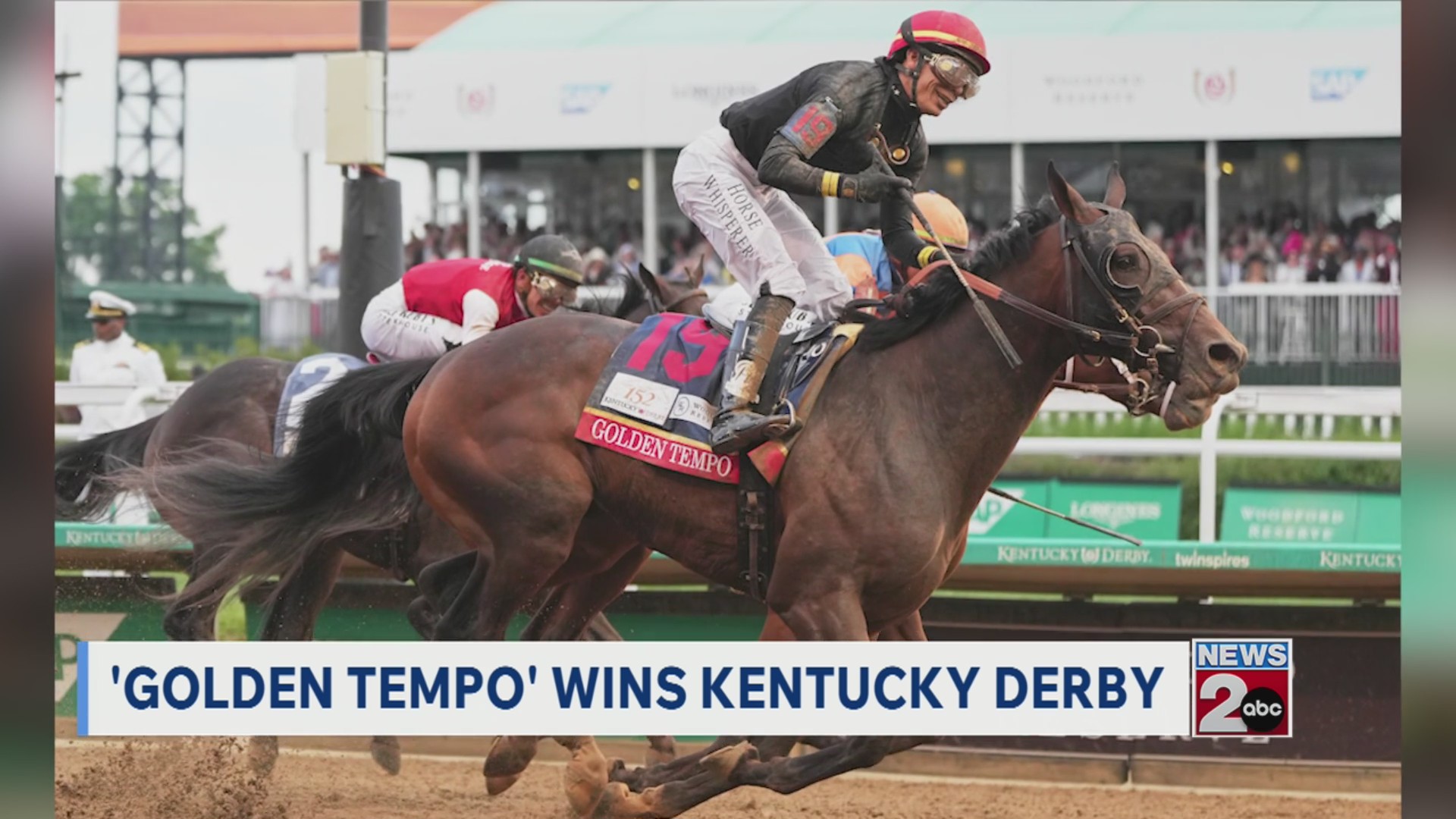 Golden Tempo wins Kentucky Derby
