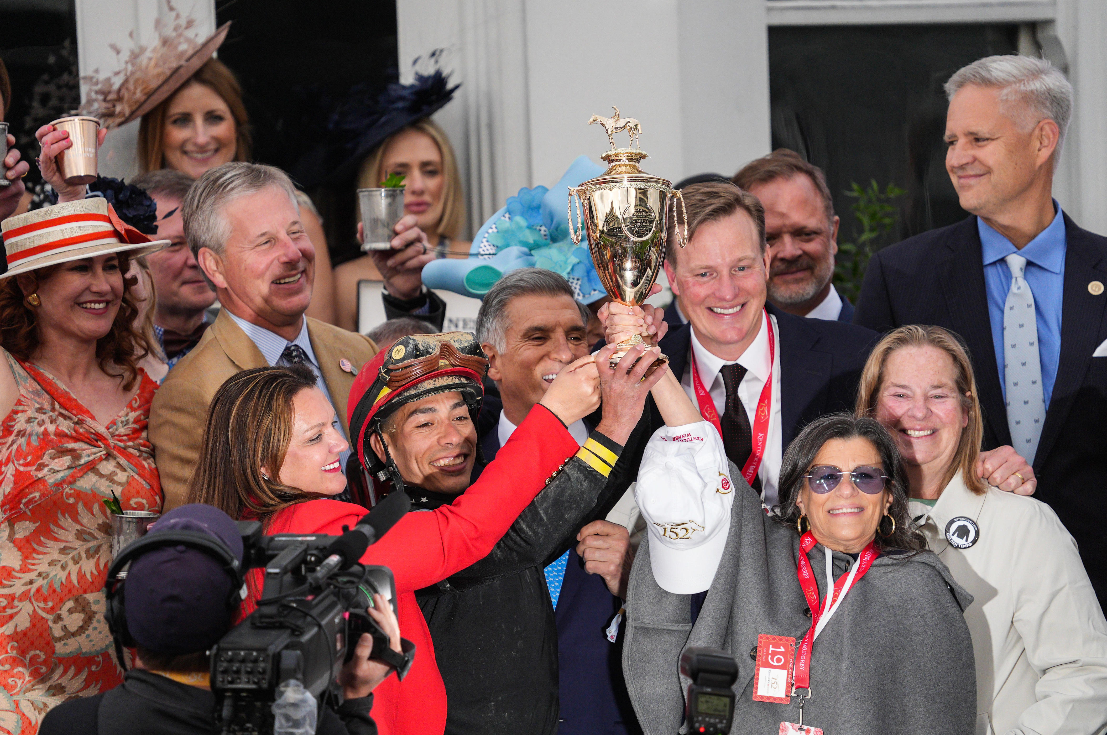 Who owns KY Derby winner Golden Tempo? St. Elias Stable, Phipps Stable
