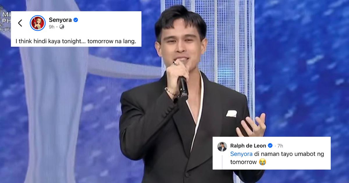 Ralph de Leon reacts to Miss Universe Philippines 2026 meme after tech ...