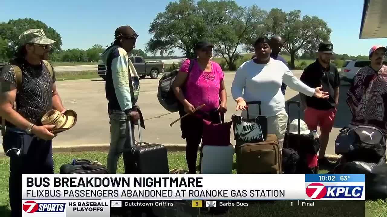 Bus breakdown leaves dozens stranded at Roanoke travel center ...