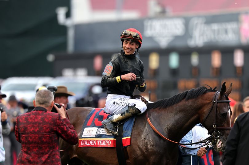 Kentucky Derby winning jockey lets tears flow after beating brother and ...