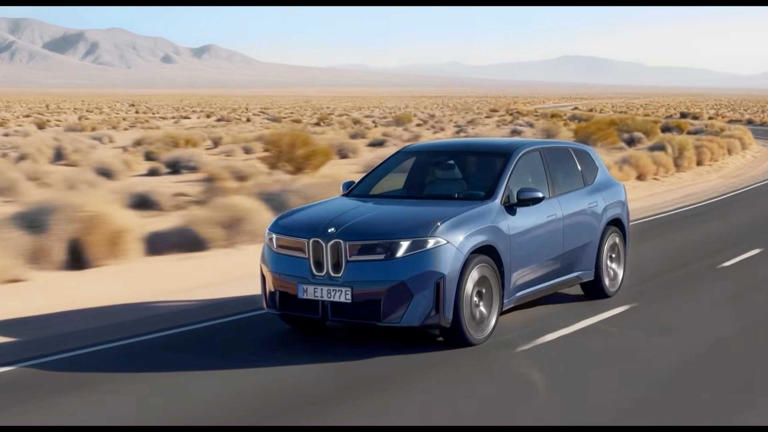 Everything about this BMW iX3 video is fake