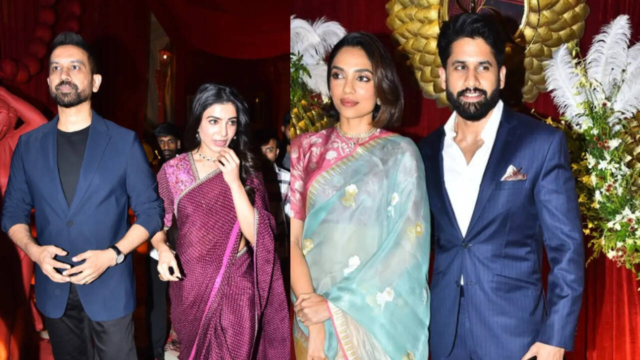 Exes Samantha and Naga Chaitanya show up at the same event accompanied ...