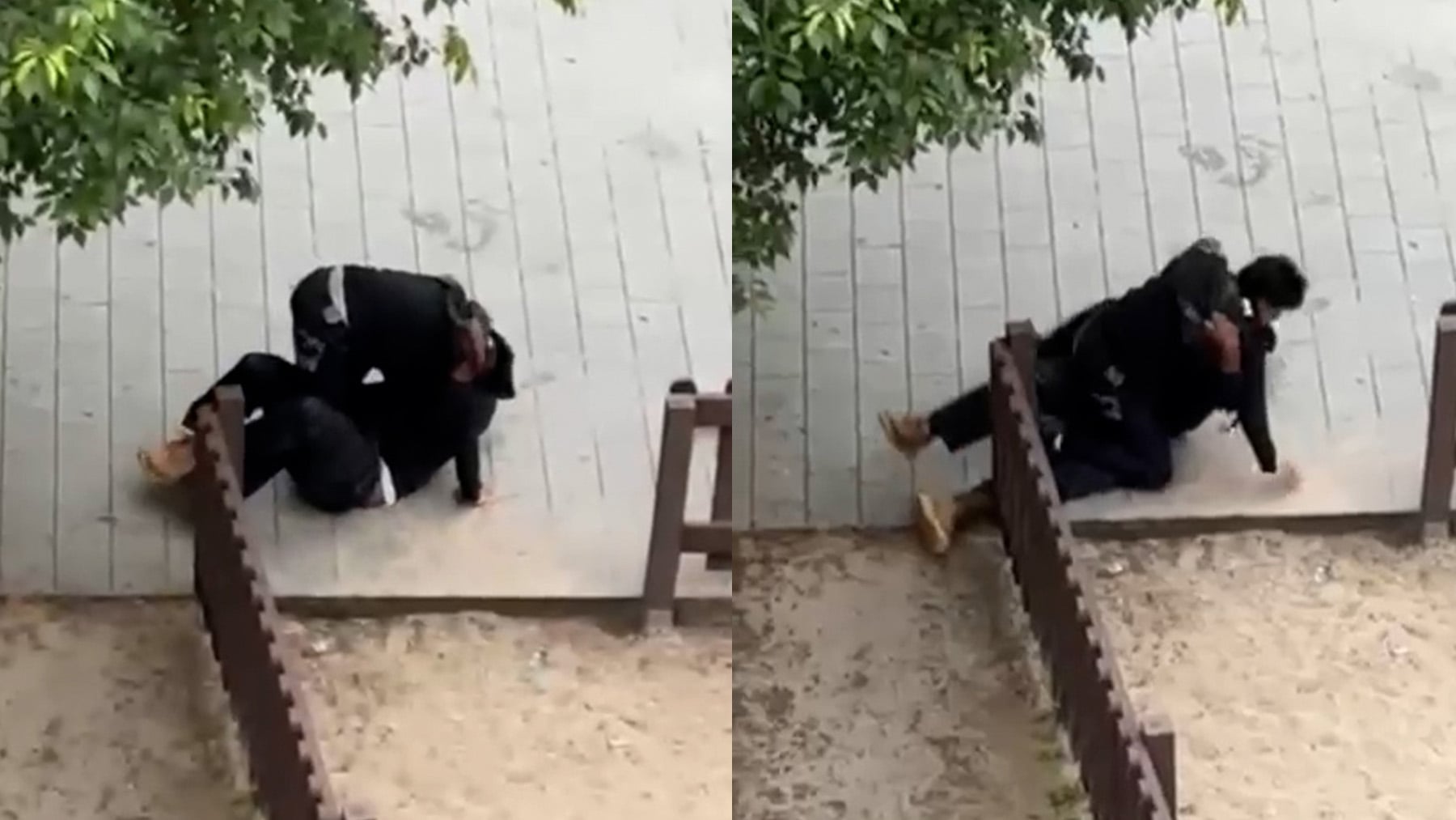 Así fue el apuñalamiento de un hombre en Palma: imágenes exclusivas de ...