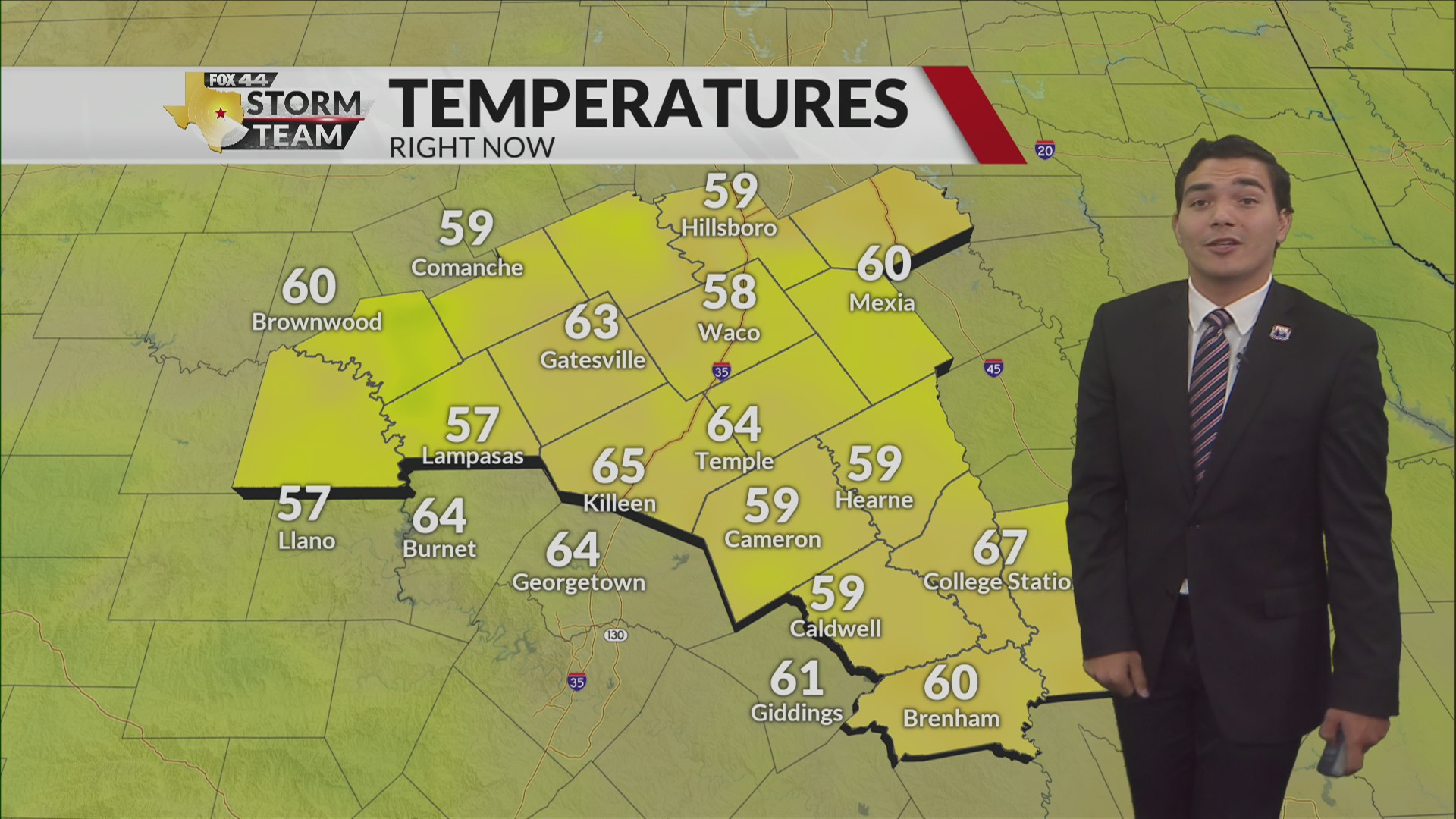 Latest forecast with meteorologist Zavian Colón