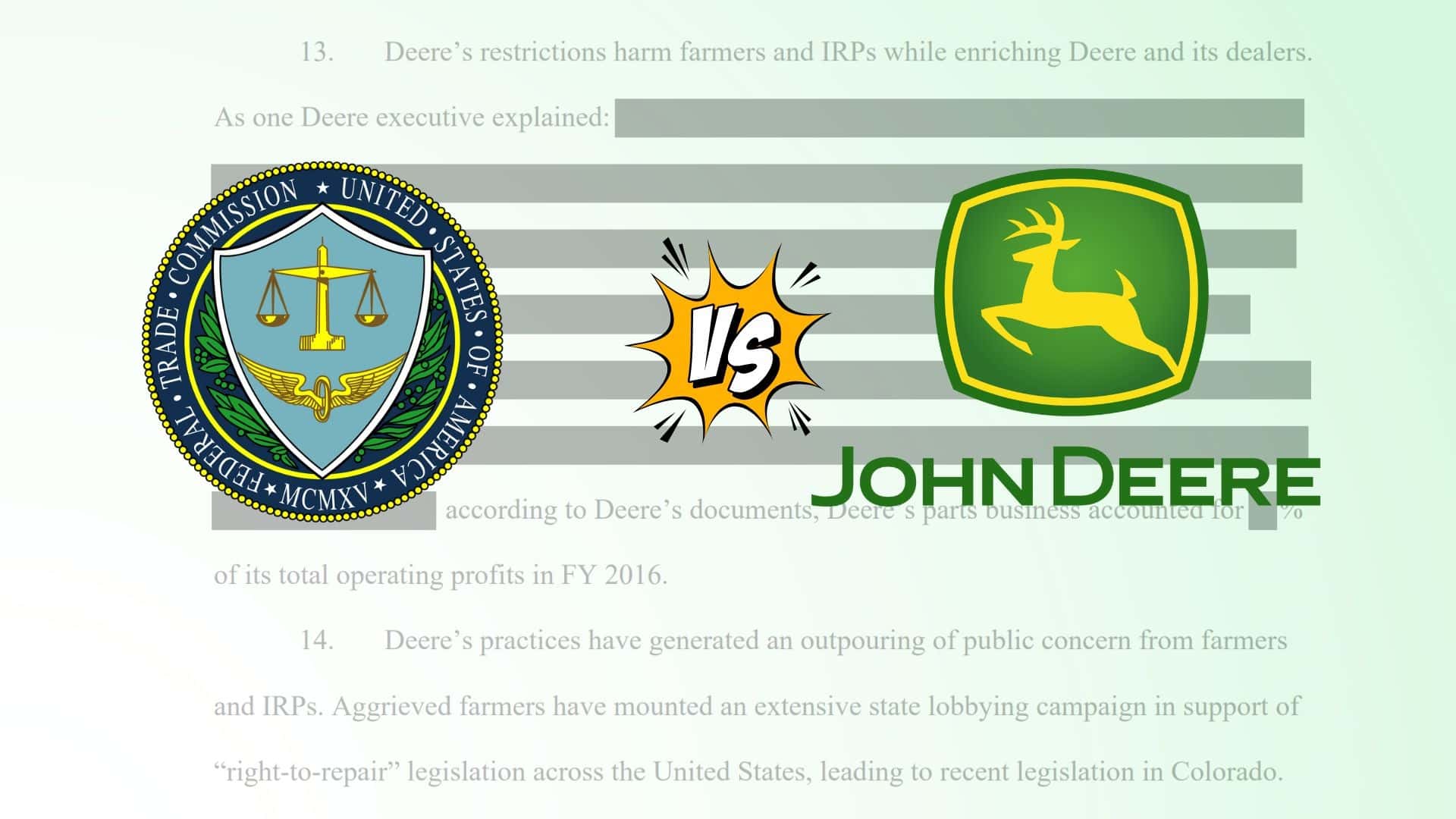 John Deere settled $99 million right-to-repair lawsuit, but won’t admit ...