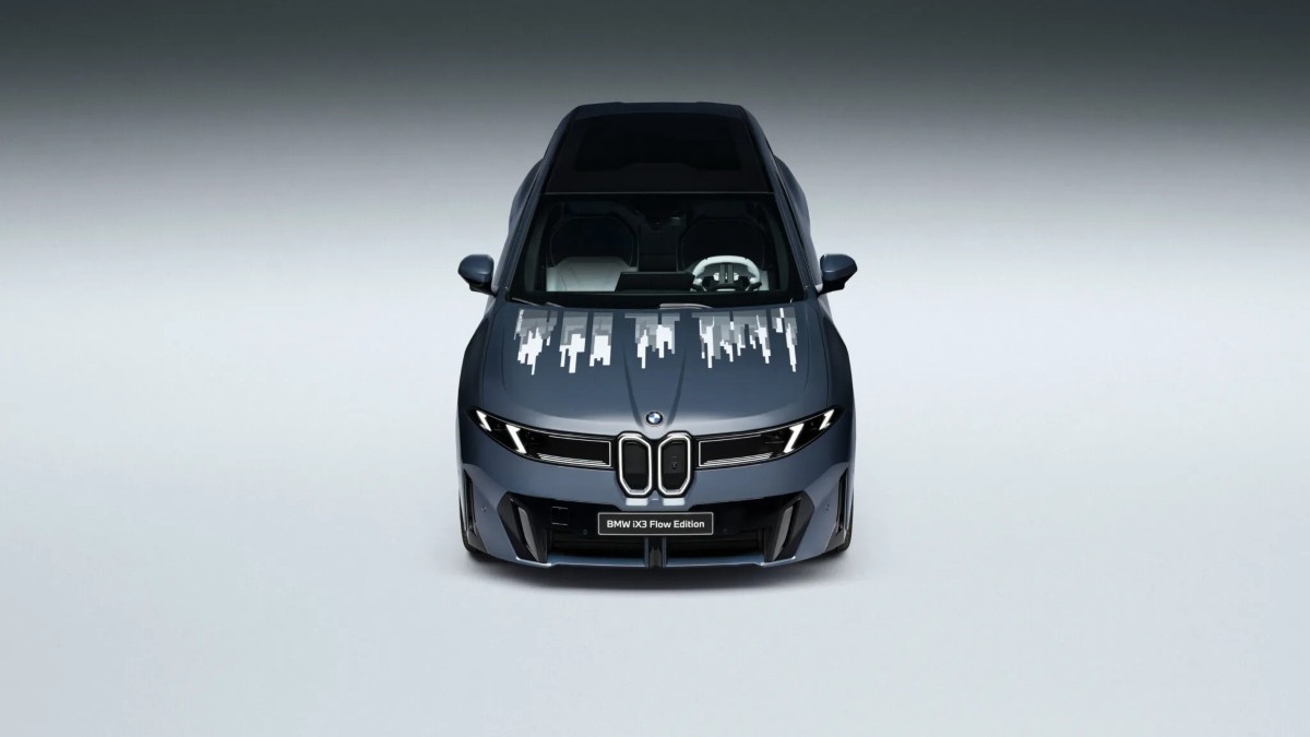 BMW iX3 Flow Edition: Οθόνη τύπου Kindle στο καπό αλλάζει το design των ...