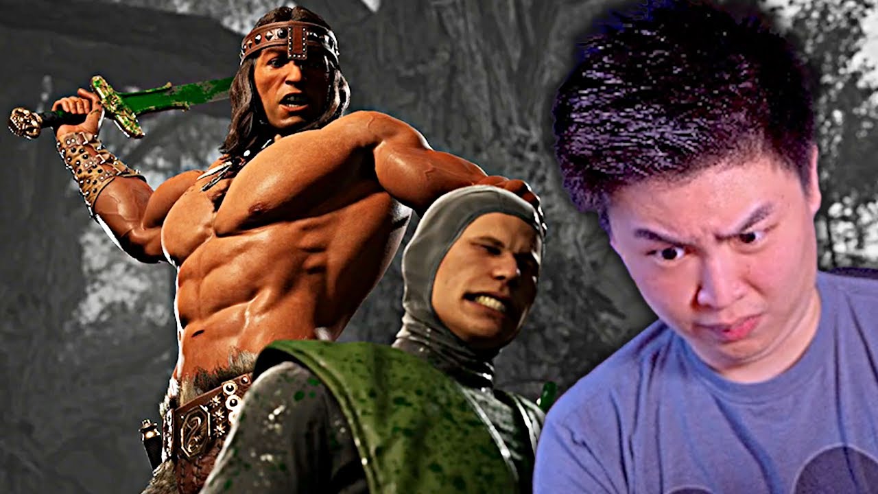First impressions of playing as Conan the Barbarian in Mortal Kombat